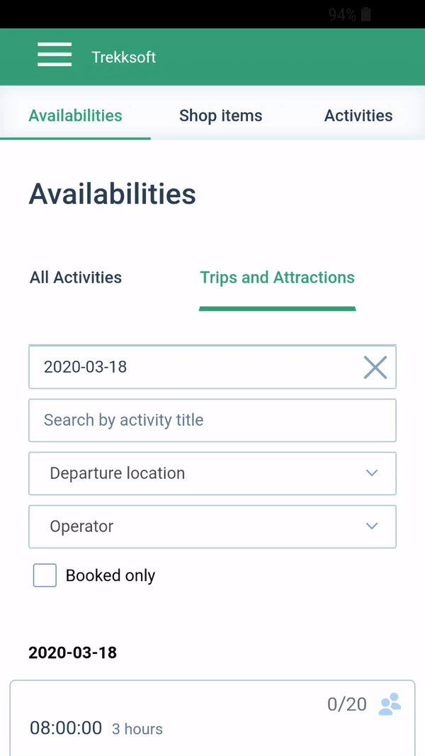 Your frequently asked questions about TrekkSoft