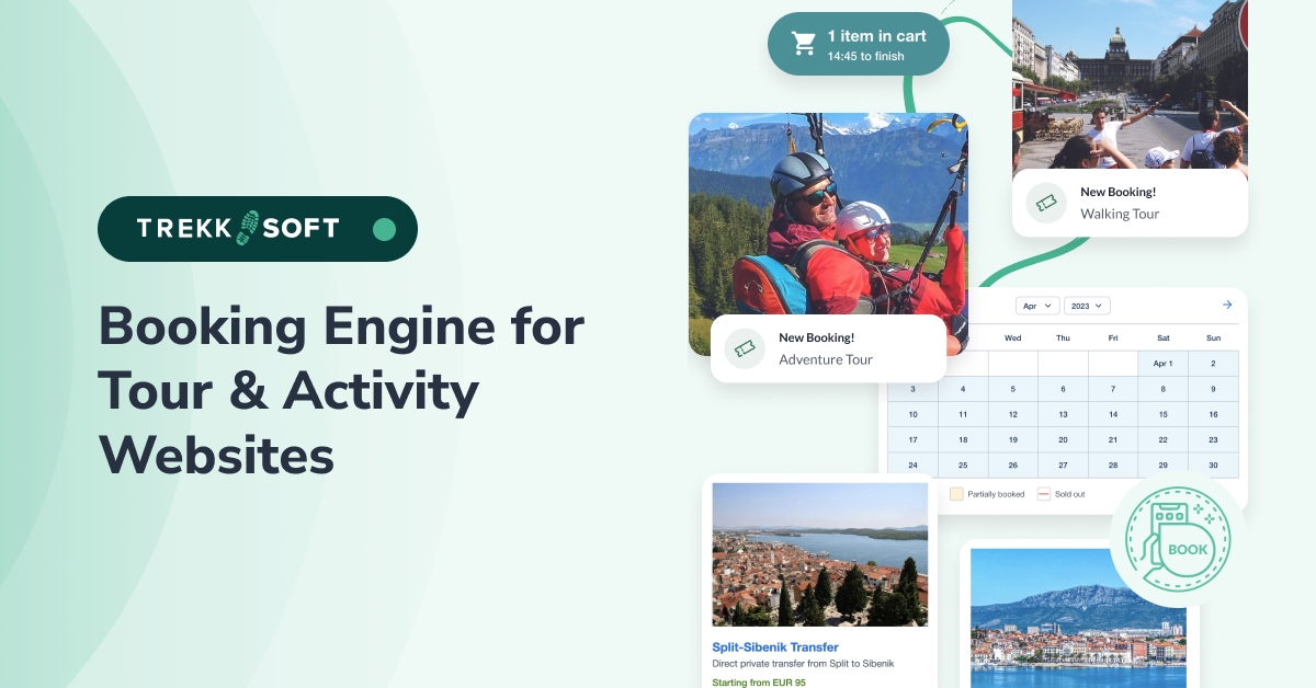 Booking Engine for Tour & Activity Websites | TrekkSoft